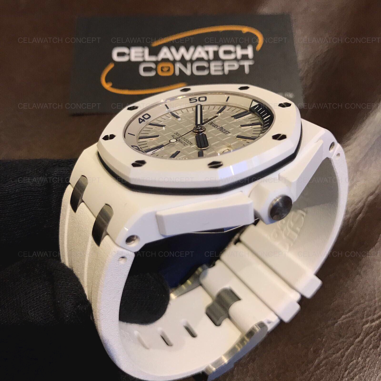 Products | CELAWATCH CONCEPT - AP Royal Oak Offshore White Ceramic ...
